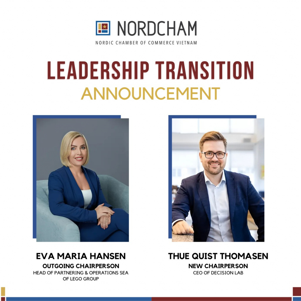 Official Announcement: Leadership Transition at Nordcham Vietnam ...